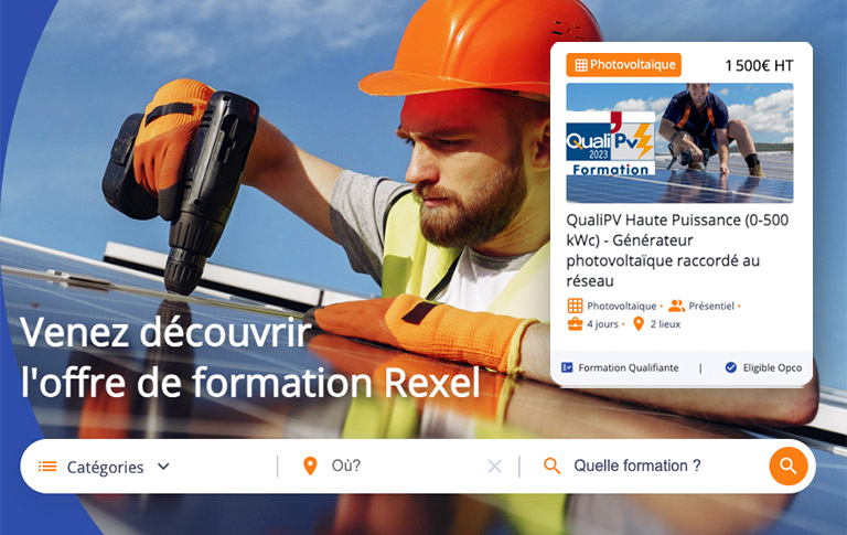 Solution photovoltaique résidentiel | Rexel France