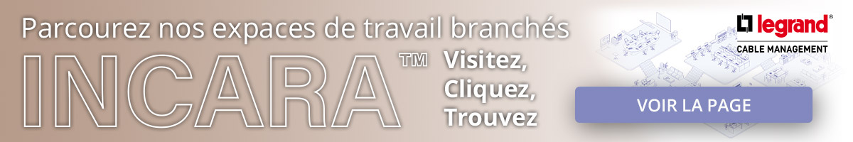 LCM Incara - connexion des espaces bureaux et maisons | Rexel France